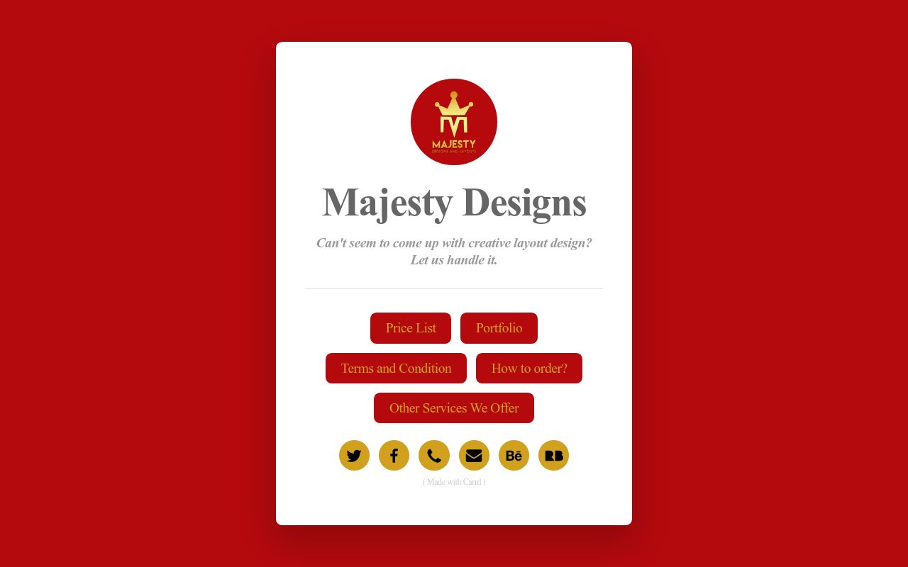Majesty Designs